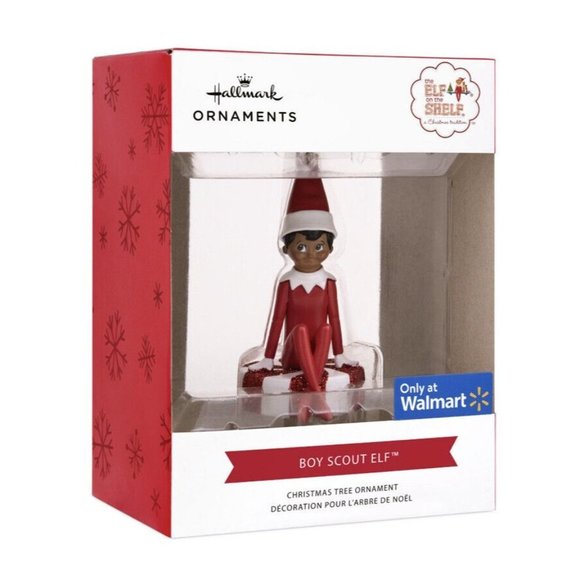 Hallmark | Holiday | Hallmark Ornament Elf On The Shelf Black Scout Elf ...